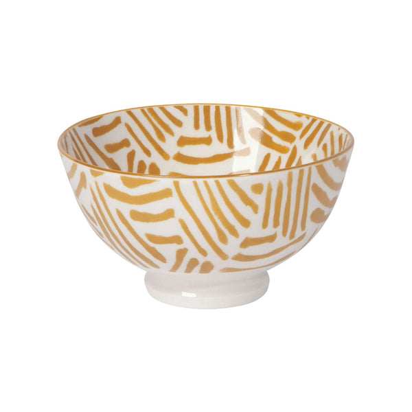 Ochre Lines Bowl - Faema Montréal